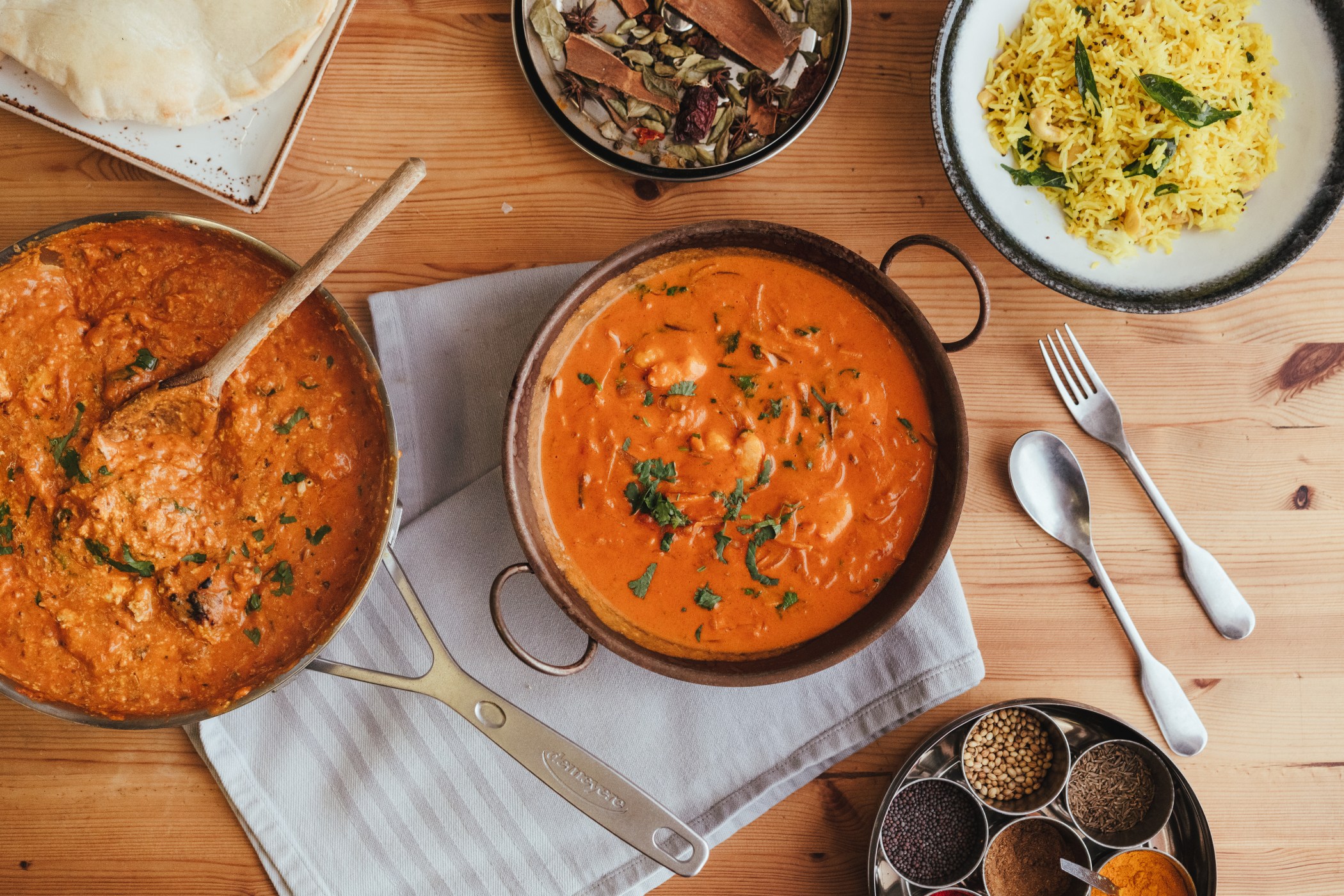 Couples Night Curry UK | Kent Cookery School