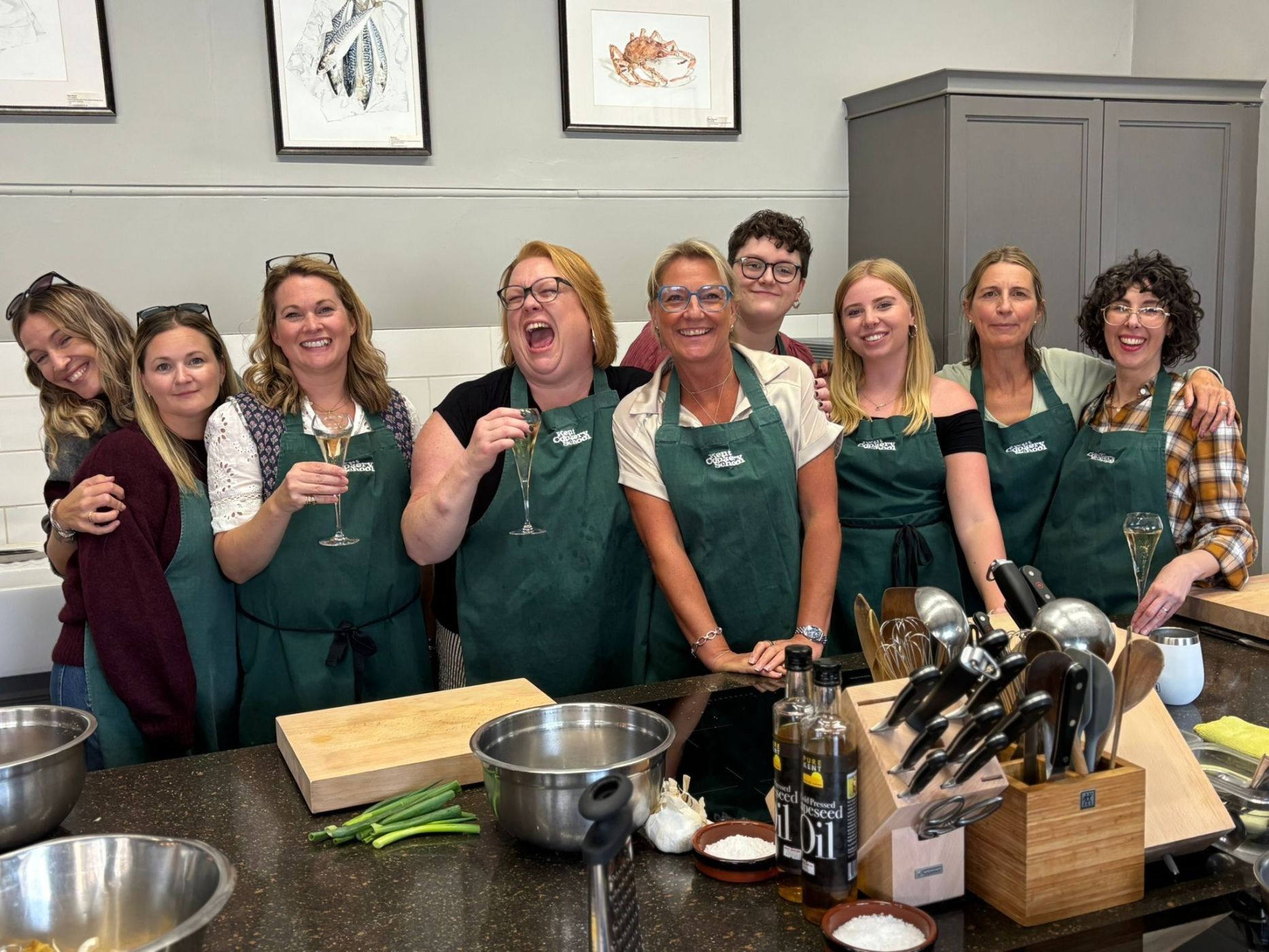 Team Building Cooking Classes Kent | Kent Cookery School